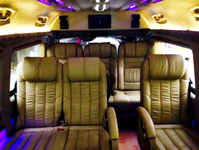 8 Seater Toyota Commuter Van For Hire | Luxury Van Rental Service