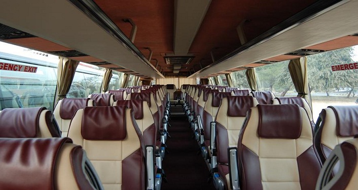 30 Seater Volvo Bus Booking | Hire 30 Seater Volvo Coach